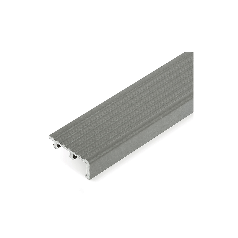 จมูกบันไดอลูฯ NDP 401203 4.0×120 cm. สีน้ำตาลเข้ม - Homeceramics