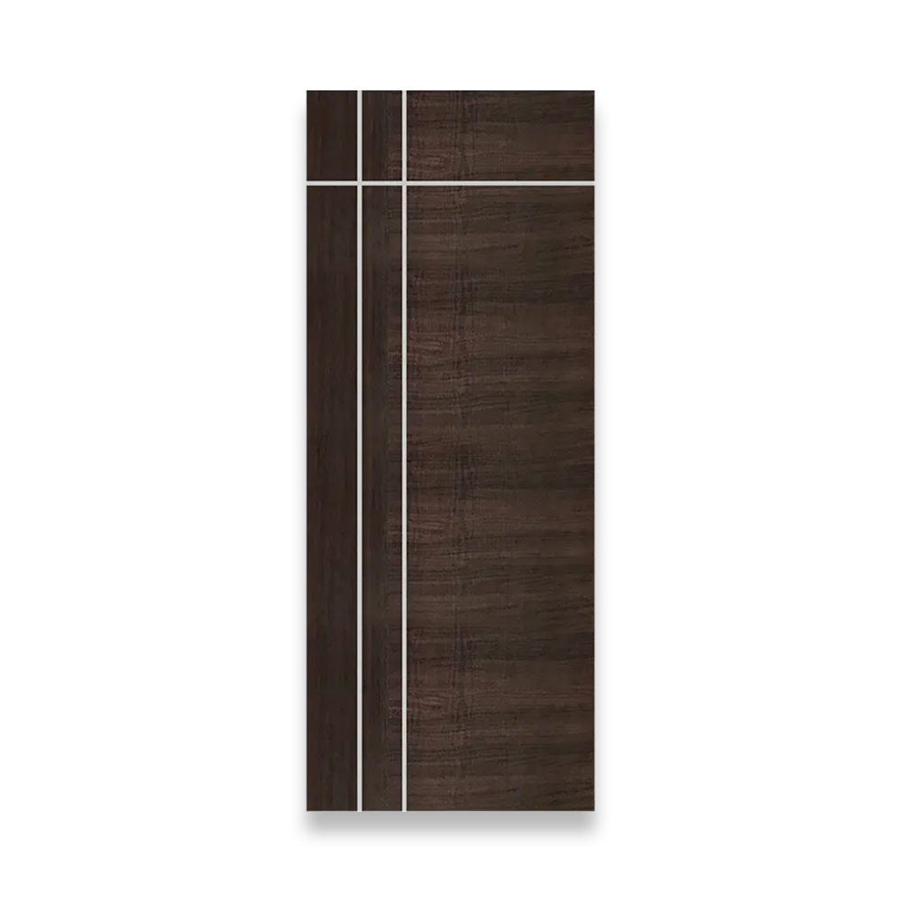 ประต Eco Door Upvc ร น U3 Ao ส โอ ค 80x200x35 Cm ไม เจาะ