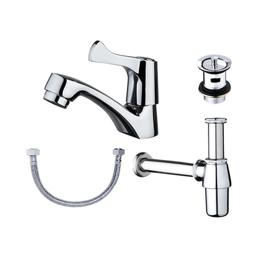 KARAT รุ่น KFA-003-100B ก๊อกอ่างล้างหน้า (ชุดเซ็ต) - Homeceramics