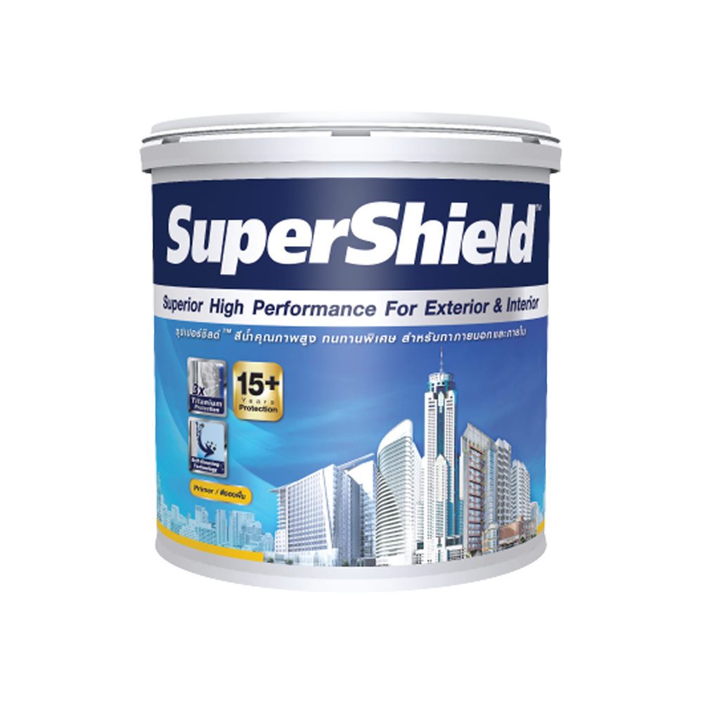 สีรองพื้นปูนใหม่ซุปเปอร์ชิลด์ TOA 0000 1กล. - Homeceramics